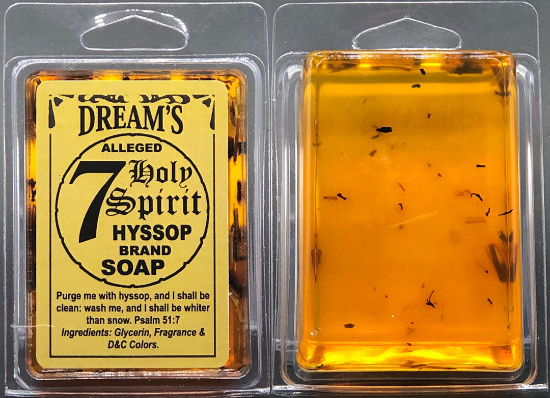 7 Holy Spirit Hyssop Soap 3.5 oz. | Dream Botanica – DREAM Botanica