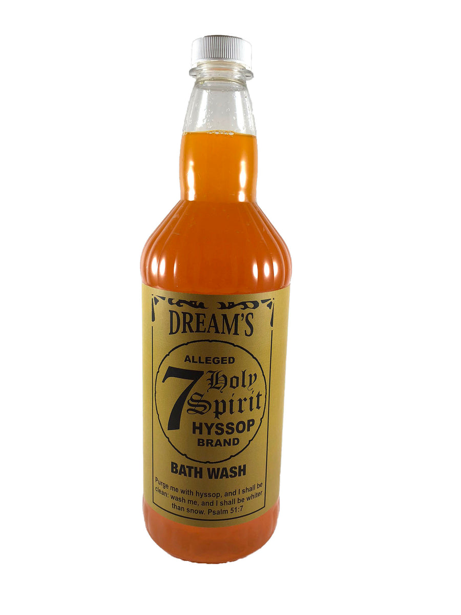 7 Holy Spirit Hyssop Bath & Floor Wash 32 oz. – DREAM Botanica